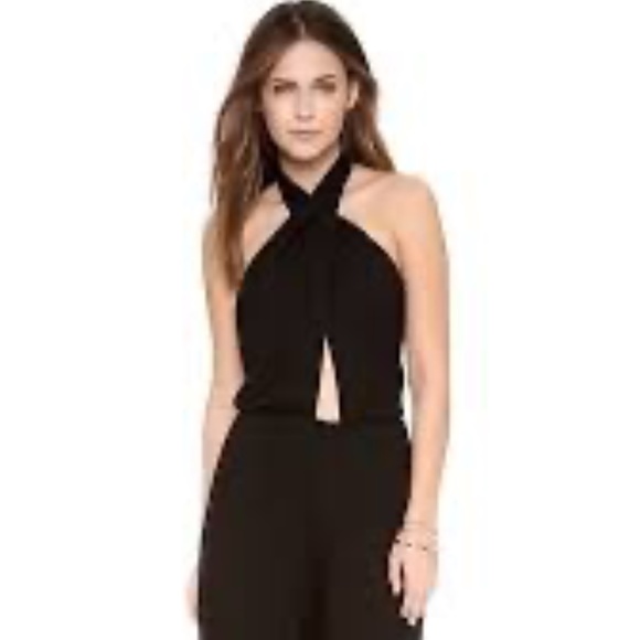 Indah | Pants & Jumpsuits | Nwt Indah Pearl Jumpsuit In Black Sz Xs ...